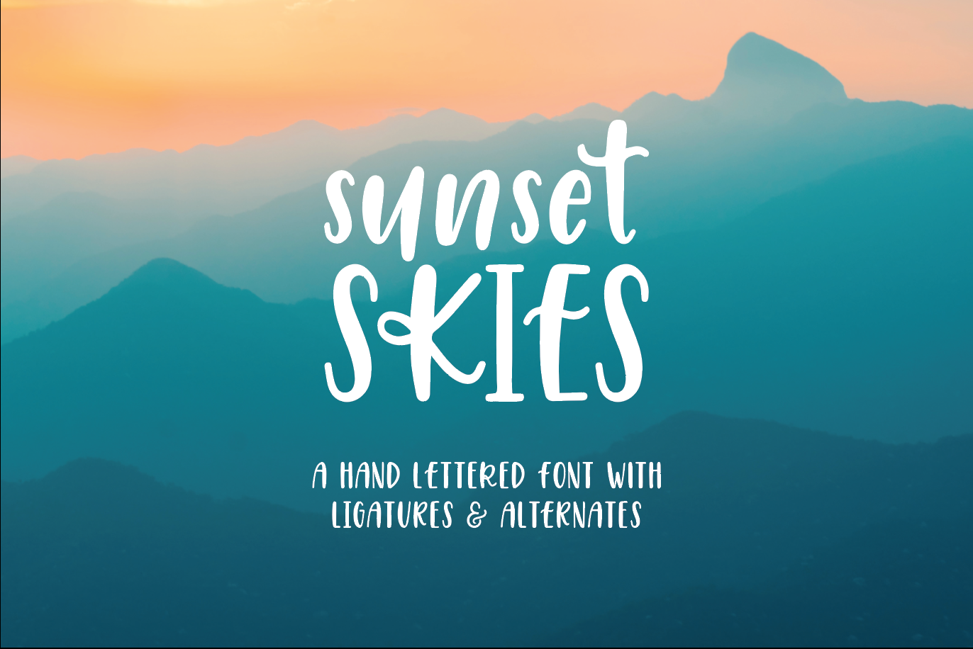 Free Font! Get Sunset Skies for FREE! – JordynAlisonDesigns