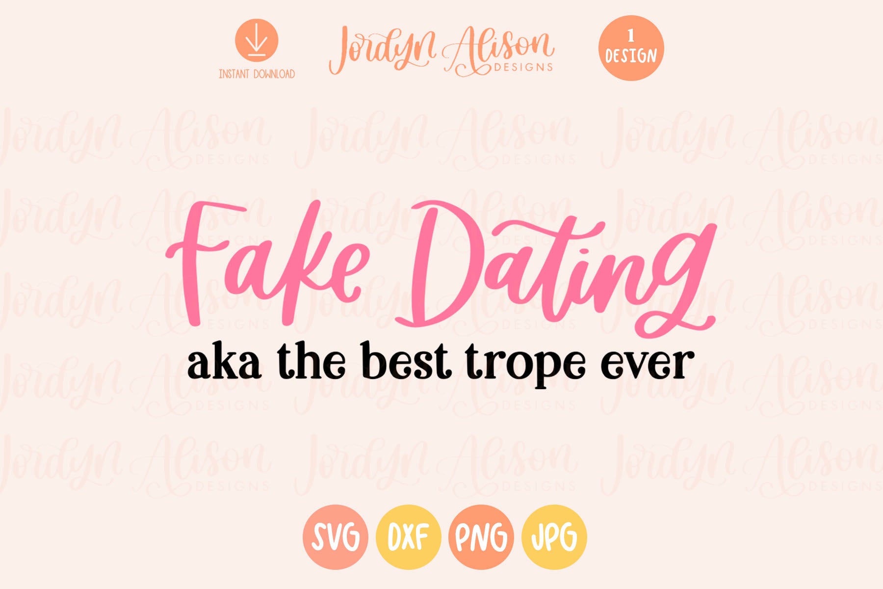 Fake Dating Romance Trope SVG for Cricut | Bookish SVG ...