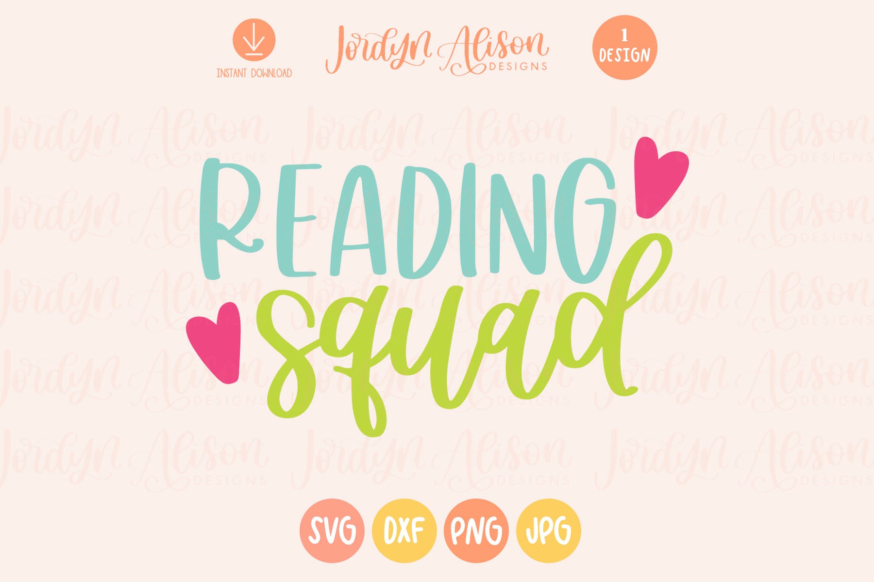 Reading Squad SVG | Bookish SVG for Apparel + More – JordynAlisonDesigns