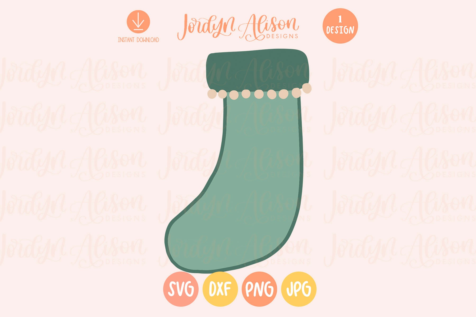 Stocking SVG | Christmas SVG for Cricut – JordynAlisonDesigns