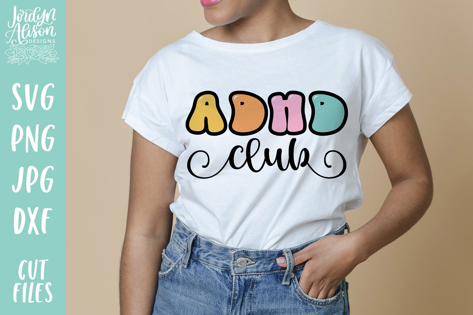 ADHD Club SVG | Neurodiversity SVG for Cricut – JordynAlisonDesigns