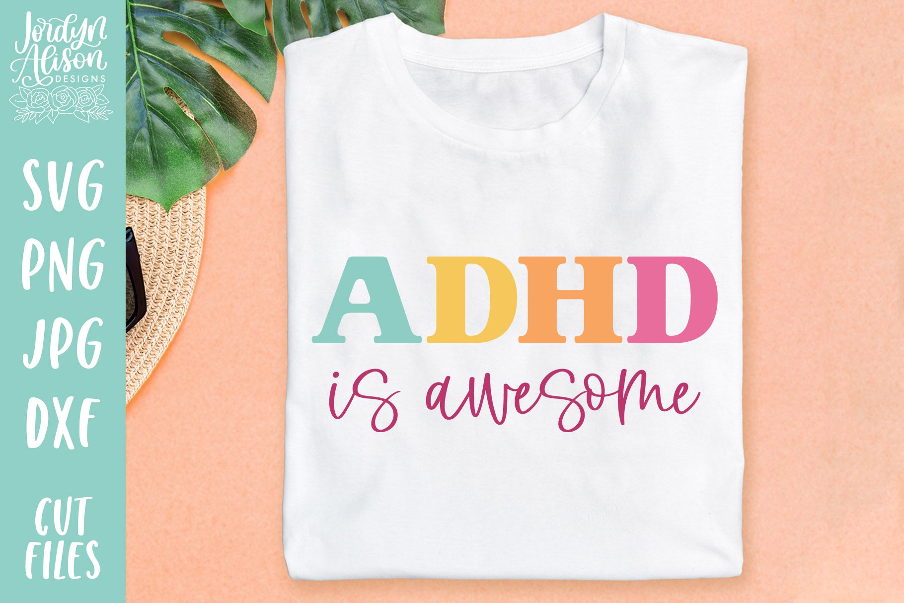 ADHD is Awesome SVG | Neurodiversity SVG for Cricut – JordynAlisonDesigns