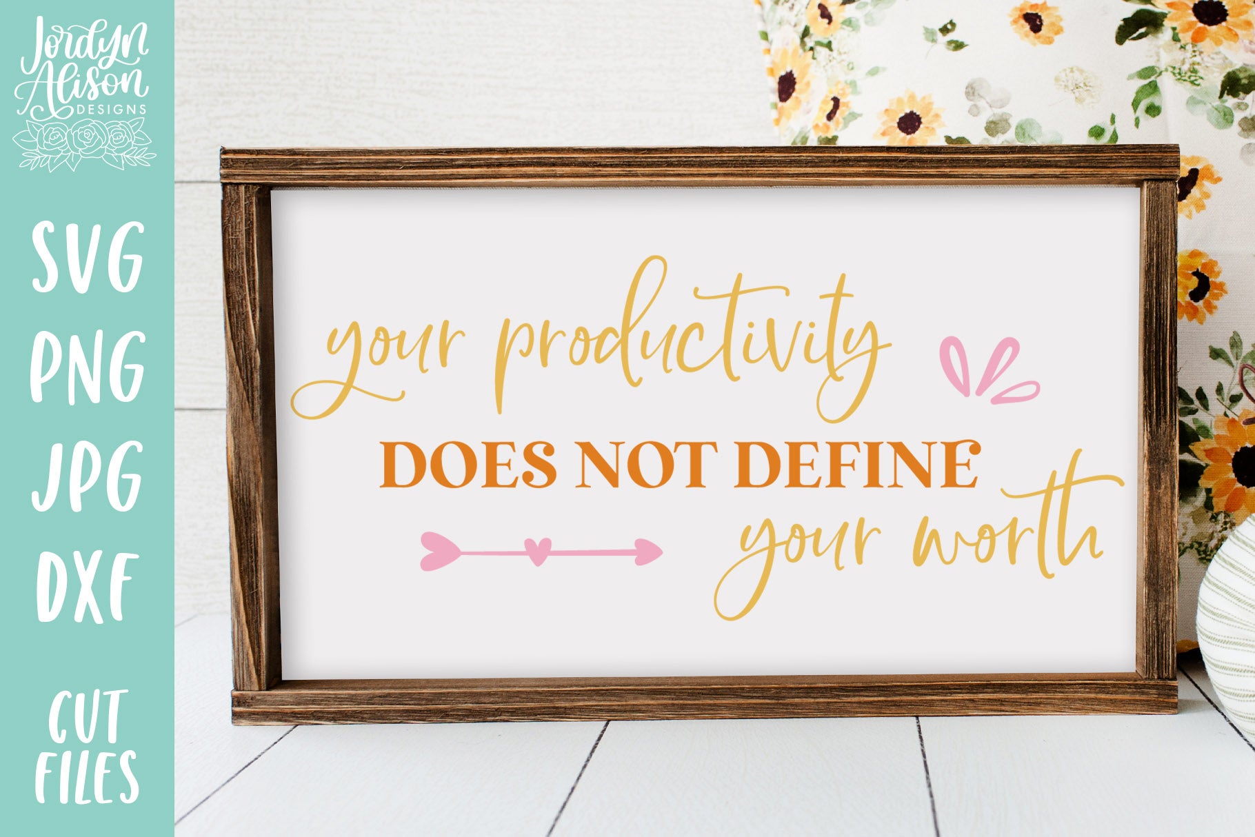 Productivity Doesn't Define Worth SVG | ADHD SVG for Cricut ...