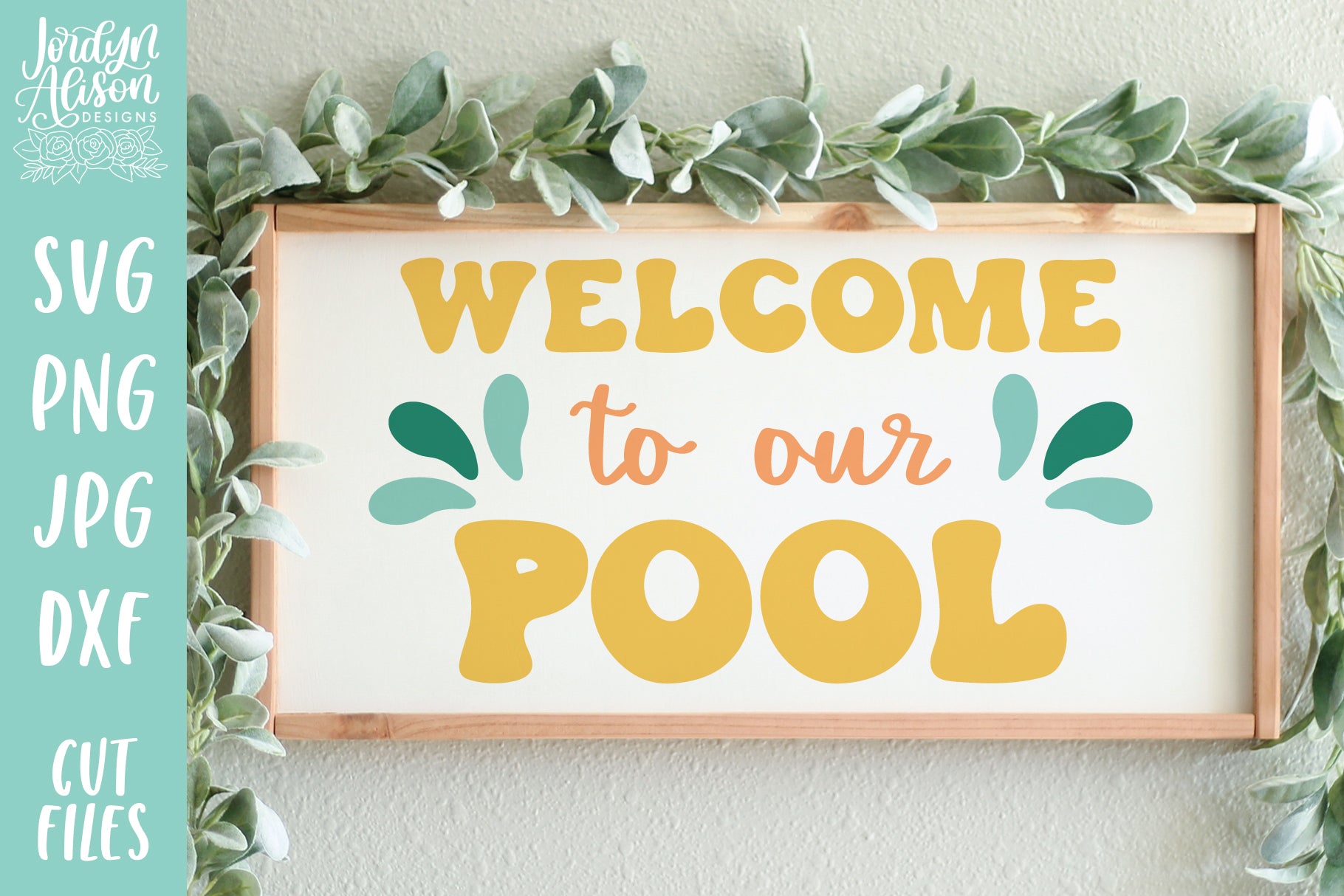 Welcome to Our Pool SVG | Pool Life SVG File for Cricut ...